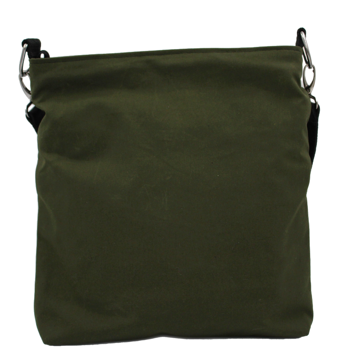 Chive Green Waxed Cotton Shoulder Bag – nushi